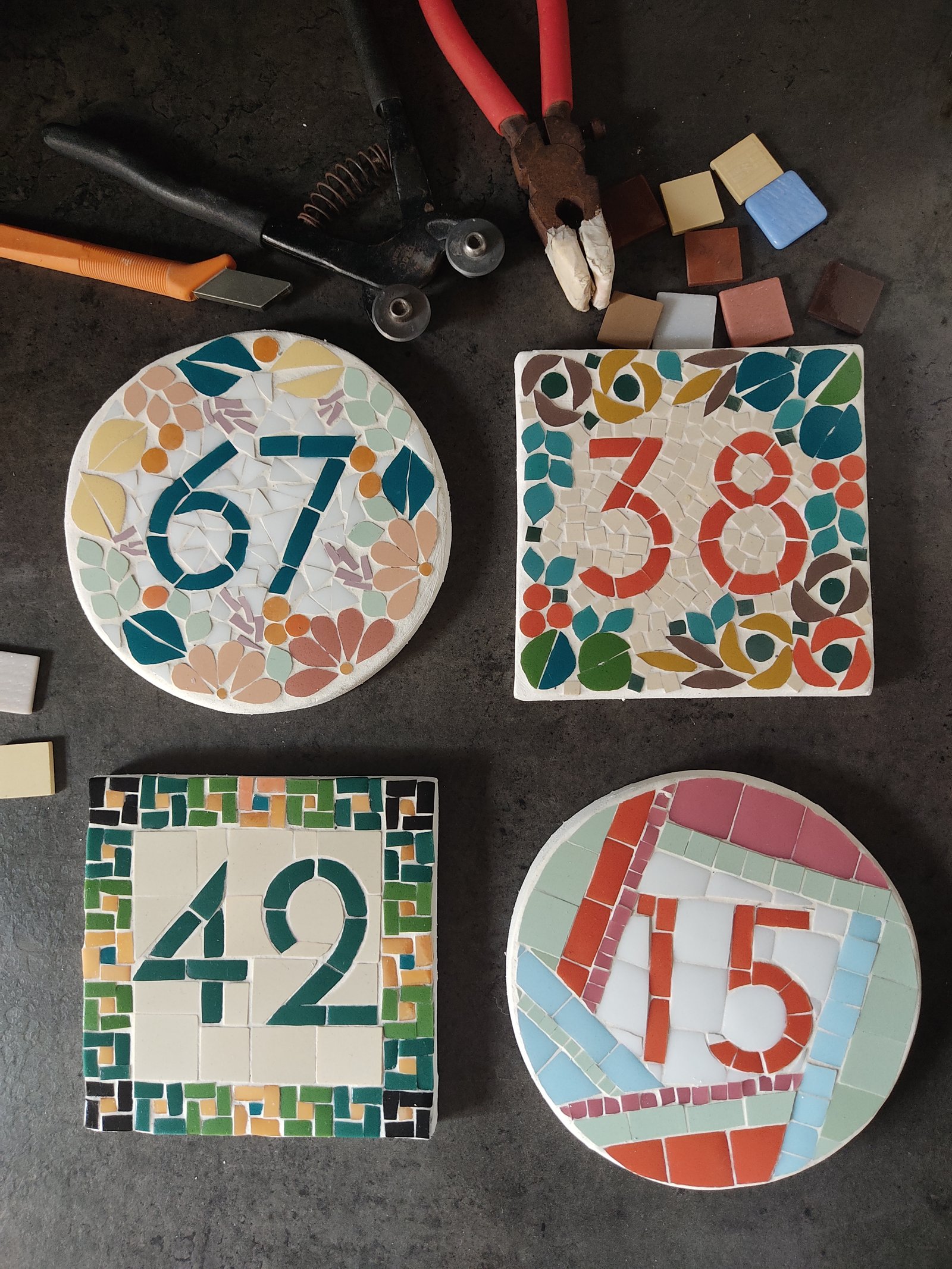 Les stages de mosaïque à Rabastens dans le Tarn